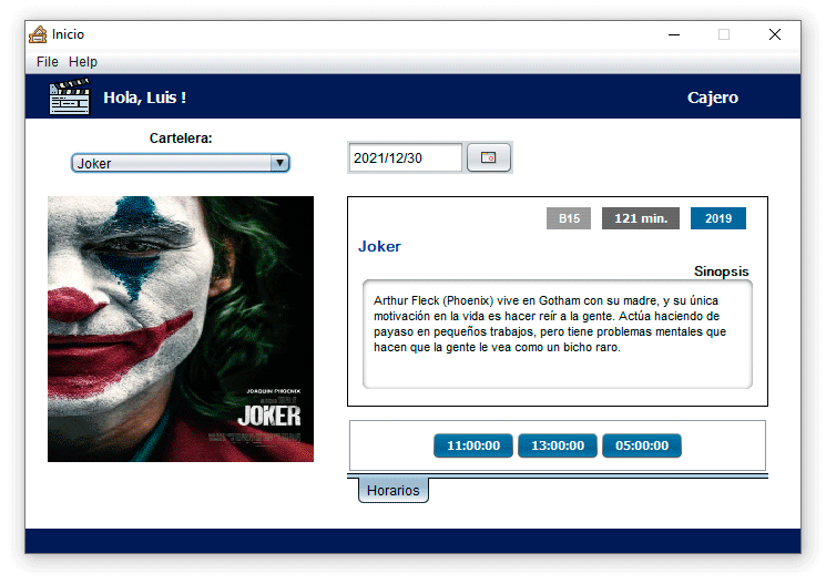 GitHub - Cesarjub/sistemaCine: Sistema de venta de boletos y ...