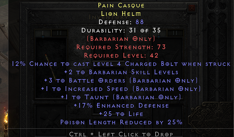 5 Bo Rare Helm - Topic - d2jsp