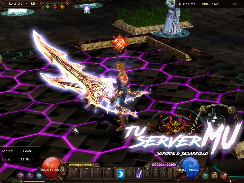 Sword Silver Claymore - Swords - TUServerMU