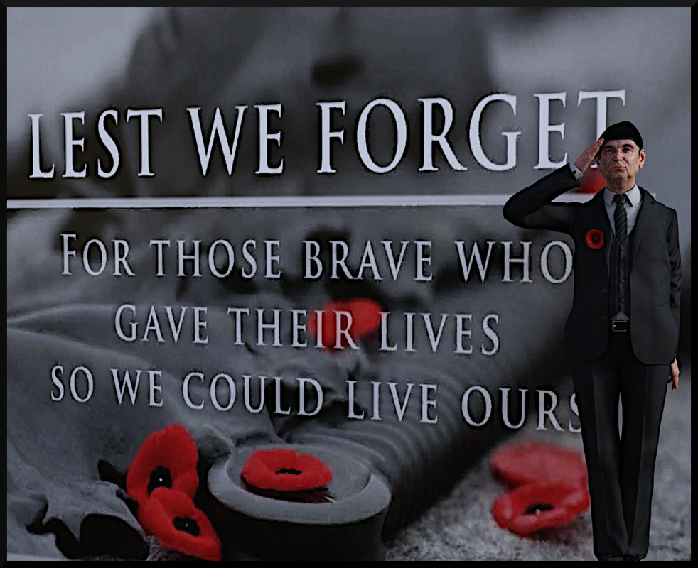 We Shall Remember Them. - Free Daz 3D Models