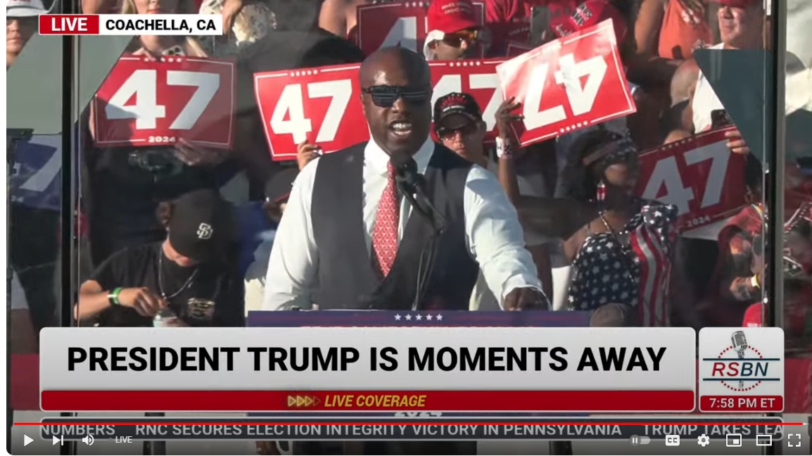 LIVE: President Trump Holds a Rally in Coachella, CA – 10/12/24 5PM PDT