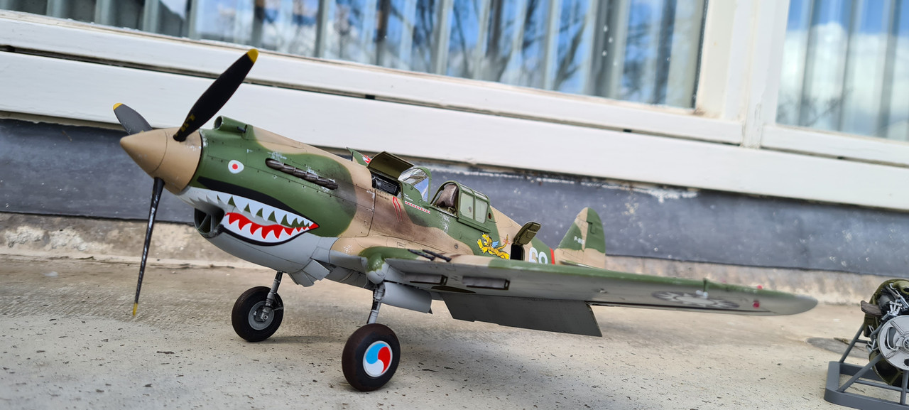 Flying Tigers Curtis Hawk 81 GWH 1:32 - Ready for Inspection - Aircraft ...