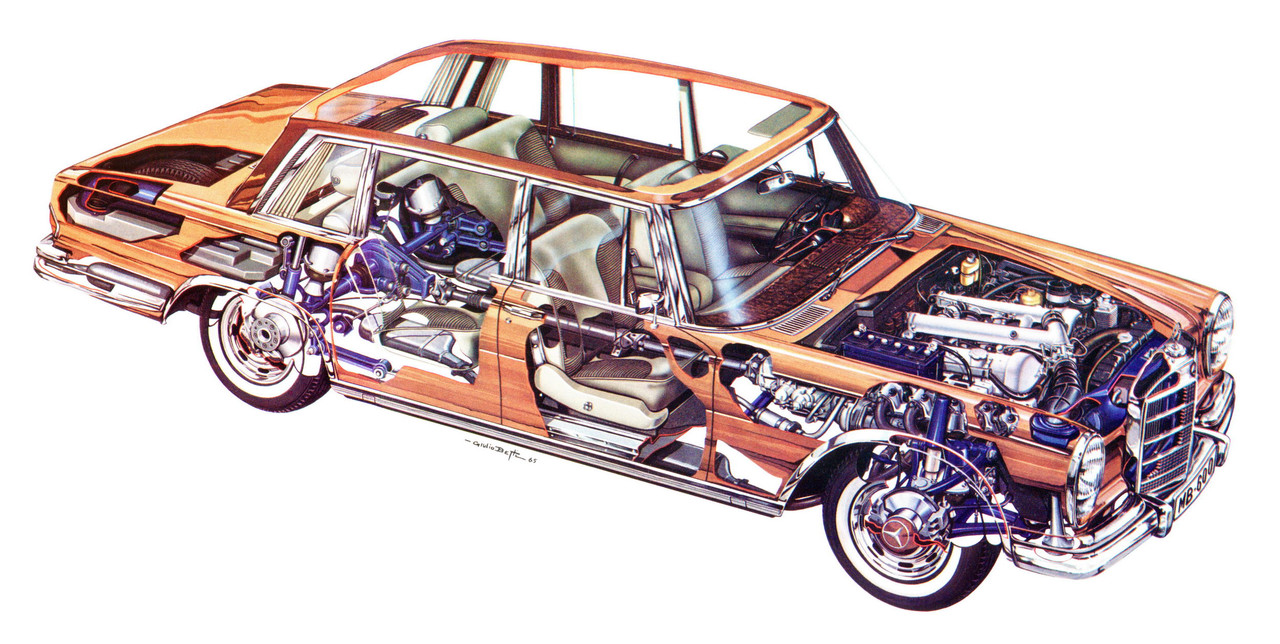 Mercedes Benz 600 by Giulio Betti — Postimages