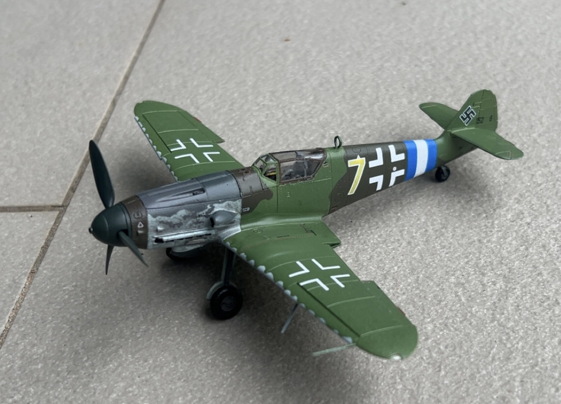 1/72 eduard Bf 109G-10, 11,/JG 300, Prague-Kbely, Czechoslovakia, May ...