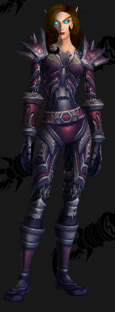 I really hope blizzard adds natural hair colors to void elves, such as ...