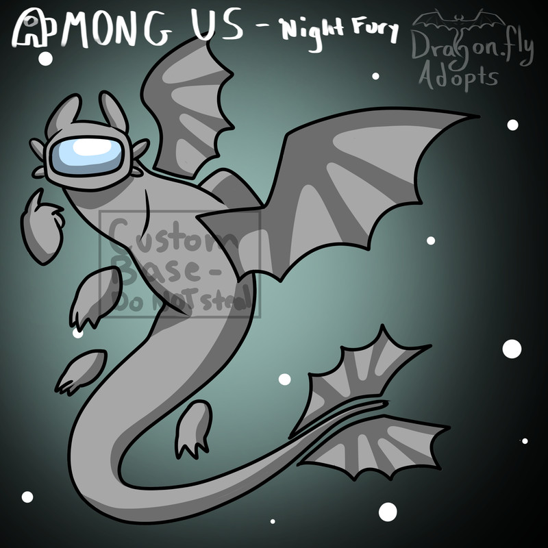 Among Us Night Fury Customs on Toyhouse