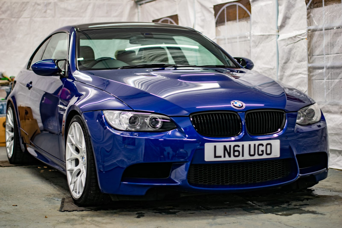 [E90 / E92 / E93] - '61 E92 M3 DCT Interlagos Blue/Bamboo 84k | The ...