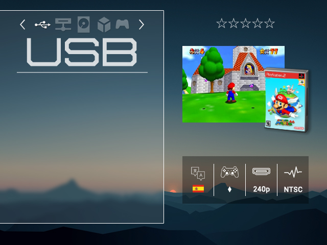 PS2 - [OPL THEME] N-Glass Remix - Supports All OPL | PSX-Place