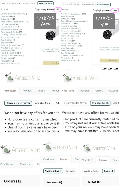 New to Vine, Couple Questions, See Pic : r/AmazonVine