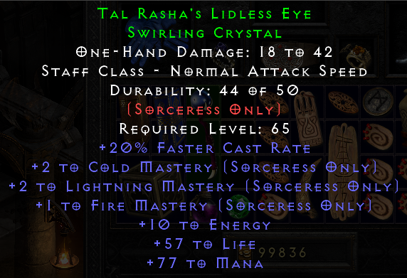 Tal Rasha's Orb / Tal Orb - Topic - d2jsp