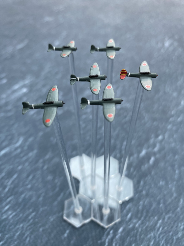 Imperial Japanese Navy carrier aircraft, 1942, in 1/700 scale – The ...