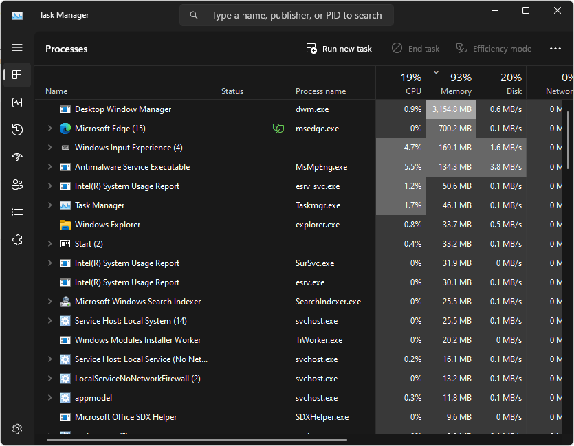 Windows 11 dwm.exe eating up my ram - Microsoft Q&A