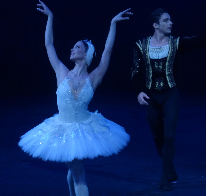 English National Ballet's Swan Lake in-the-round, Royal Albert Hall, 13 ...