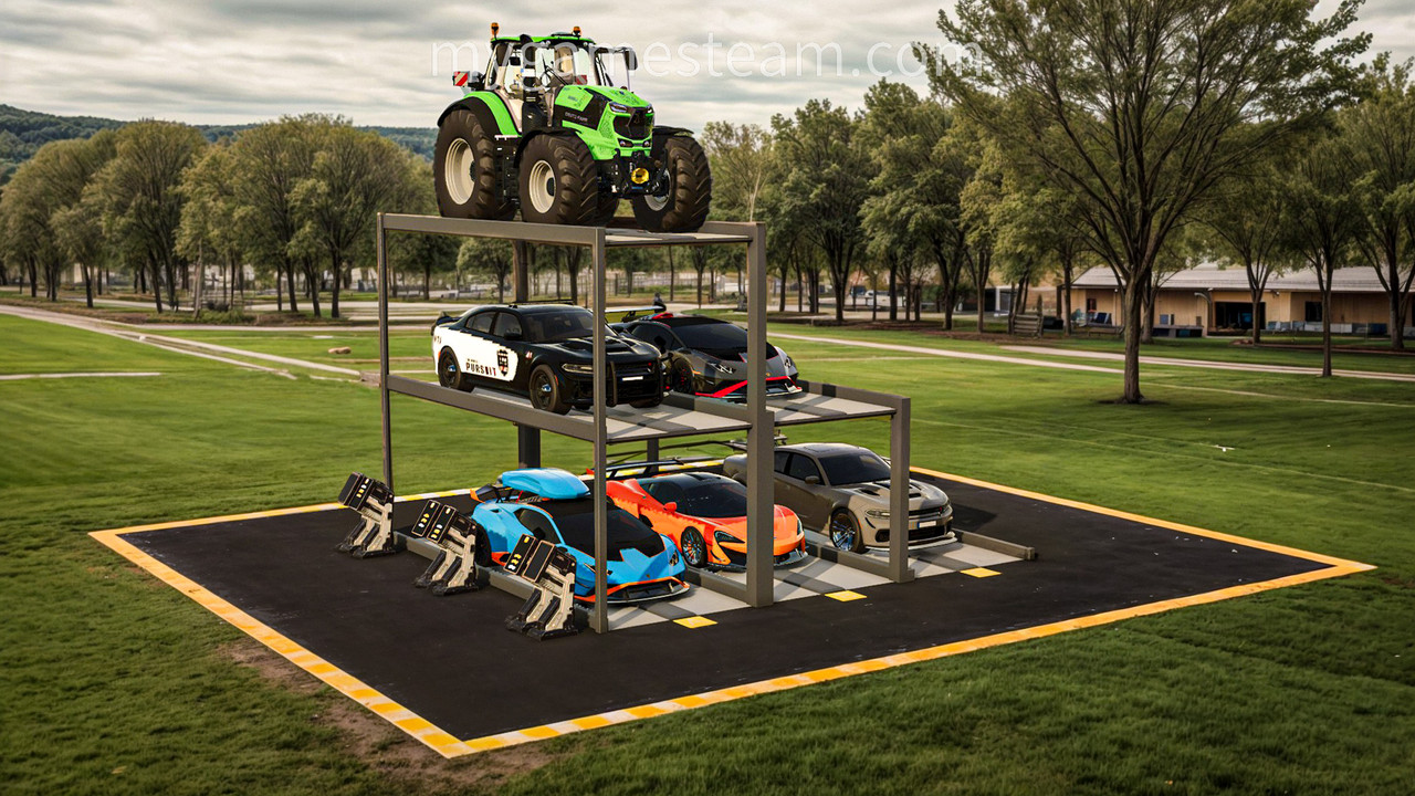 Pit Mechanical Parking Mod for Farming Simulator 25 | FS25 Mods ...