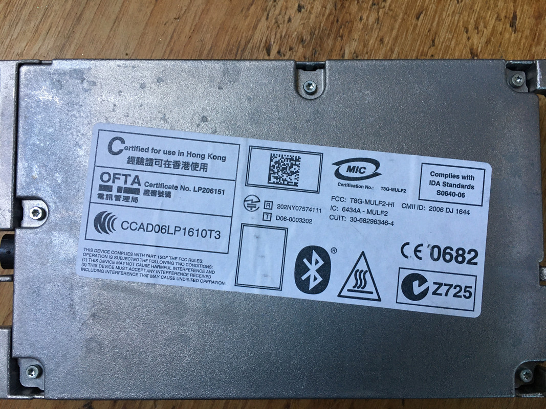 E92 M3 Bluetooth module (MULF2) | The M3cutters