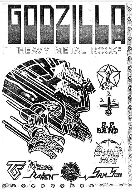 Godzilla #4 [1982 Italian Zine] • Heavy Metal Rarities Forum