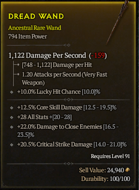 Paying 500-1500fg For Good Sorc 1hand Weapon - Topic - d2jsp