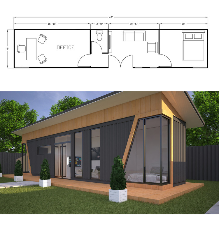 Cabin and Container House — Postimages