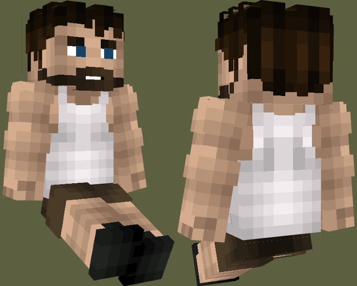 Bruce Banner - MCU Minecraft Skin