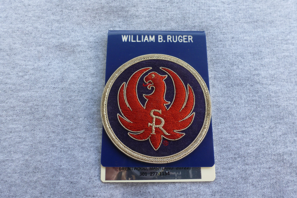1960 - 1970 Ruger Employee Show Patch | RugerForum.com – Ruger Firearm ...