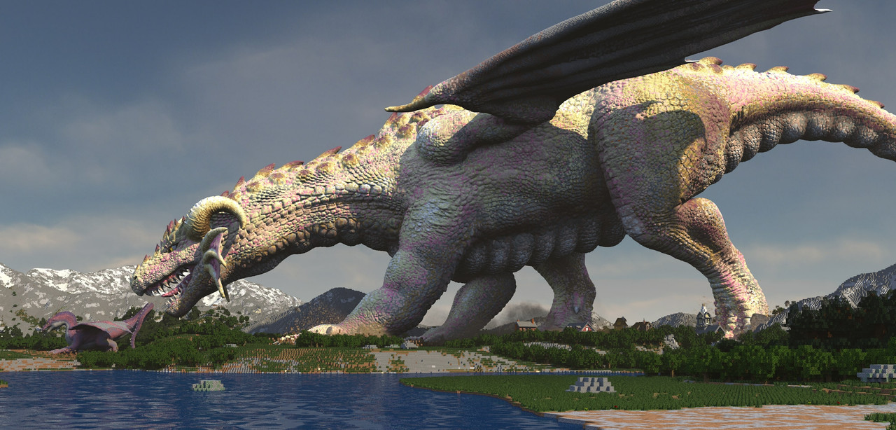 Large collection of my dragon builds renders [Vol. 1]