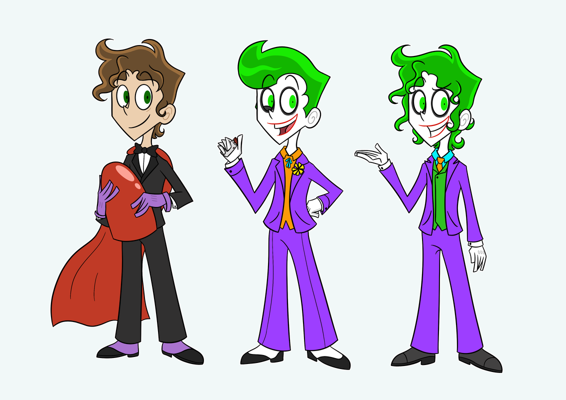 Clown's Gone Batty [A DPxDC AU] - chibinekogirl101 - Batman - All Media ...