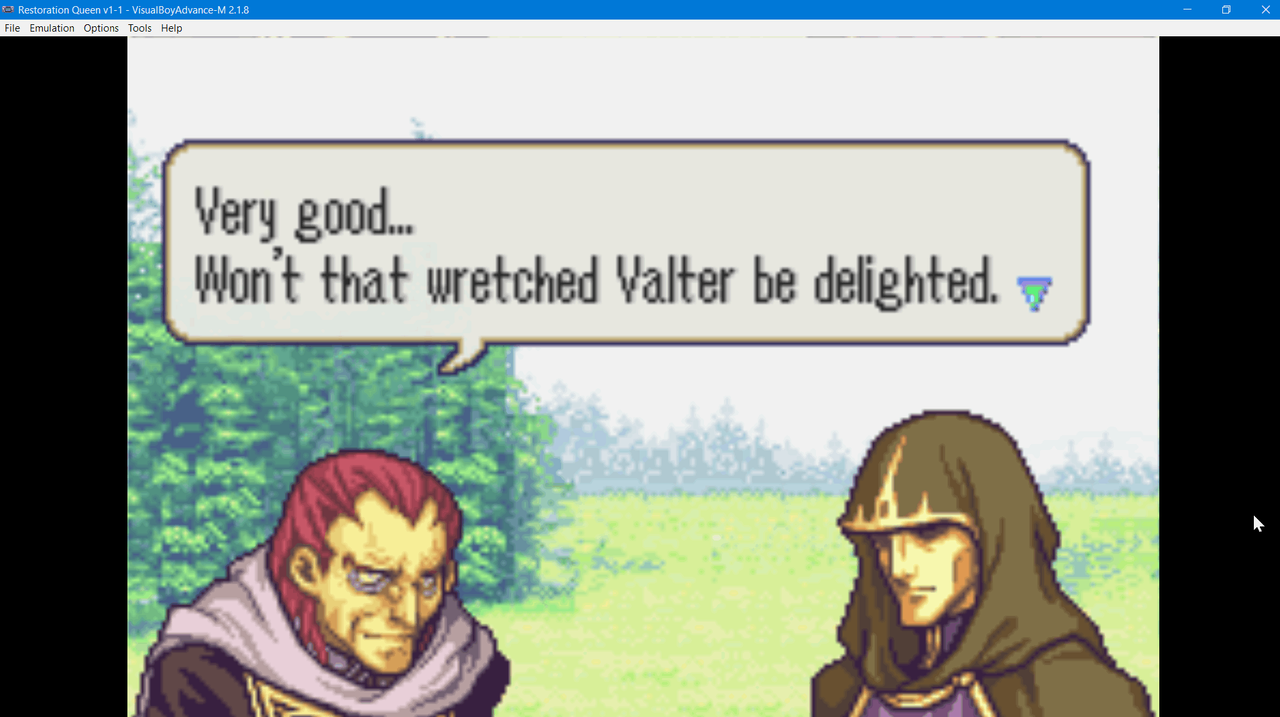 2024 02 24 09 39 35 Restoration Queen v1 1 Visual Boy Advance M 2 1 8 — Postimages