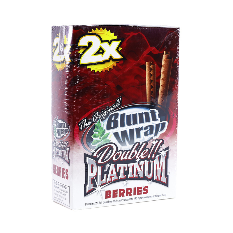 BLUNTW12 Blunt Wrap Double Platinum Berries — Postimages