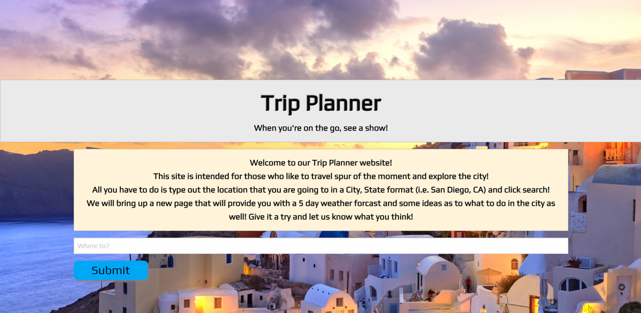 GitHub - amdiebolt/trip-planner