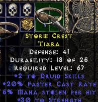 Storm Crest Tiara - Topic - d2jsp