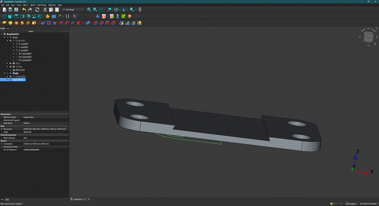 Newly created part is an Object, not a Body (Hi everyone!) - FreeCAD Forum
