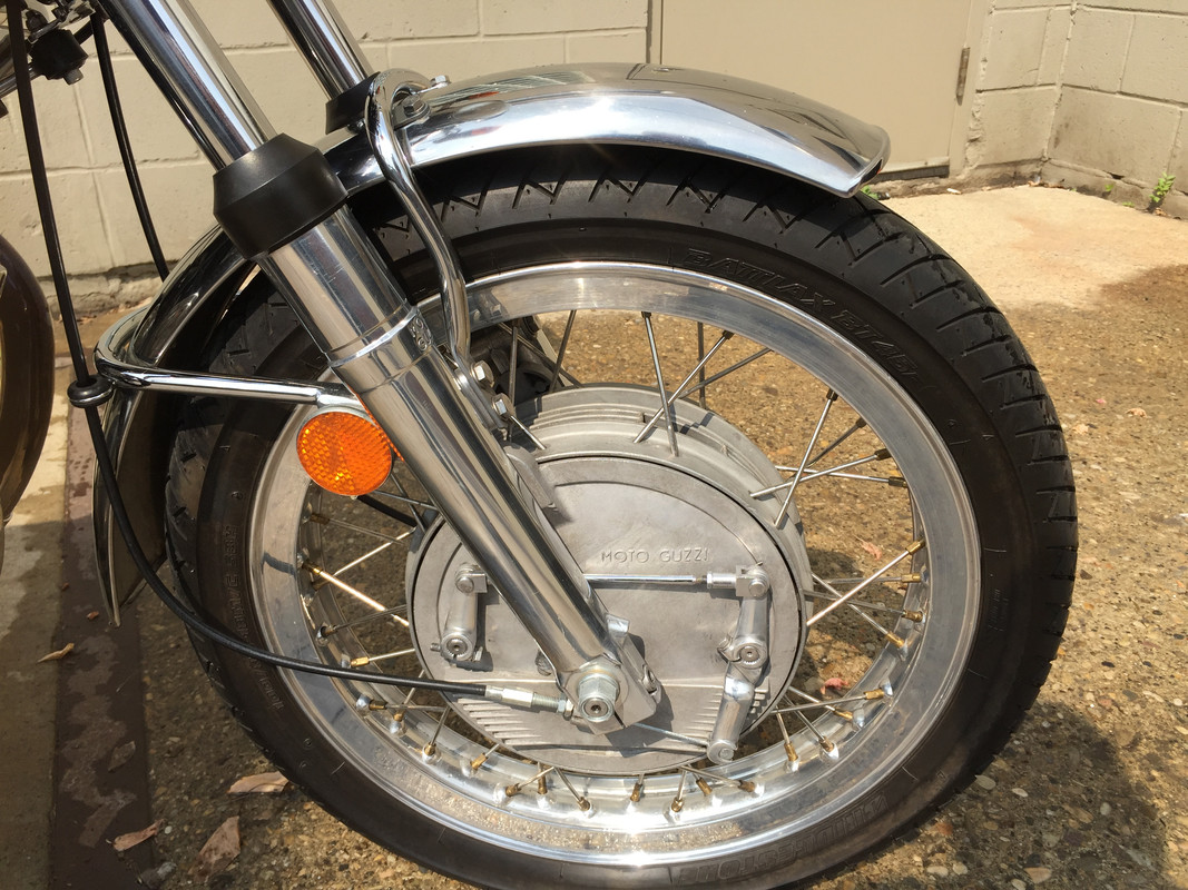 Front brake cable holder