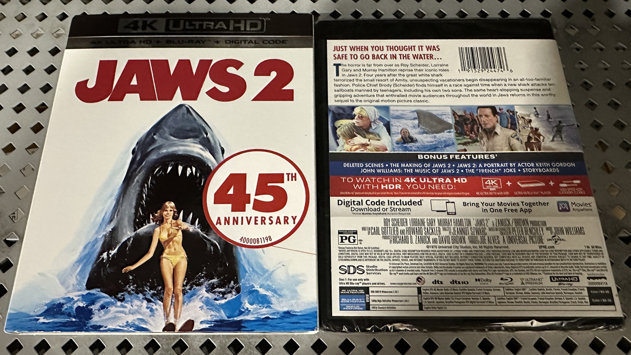 Jaws 2 4K UHD (1978) (45th Anniversary Edition) - Page 49 - Blu-ray Forum