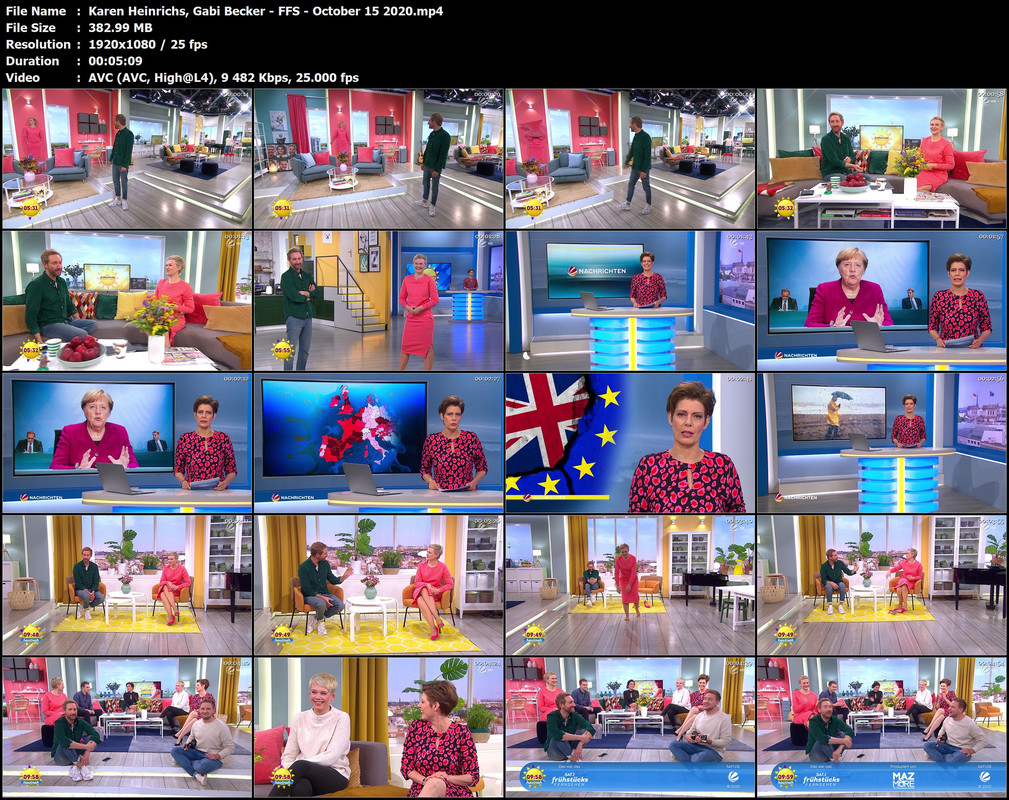 Karen Heinrichs, Gabi Becker FFS October 15 2020 — Postimages