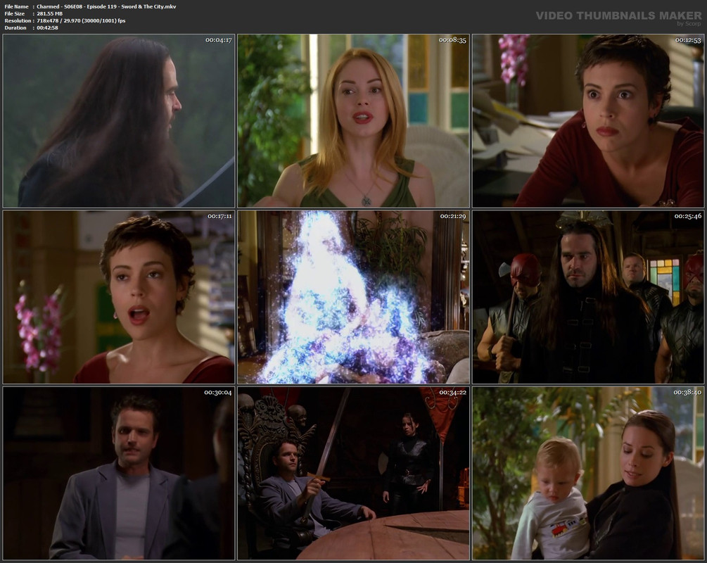 Charmed S06 E08 Episode 119 Sword & The City mkv — Postimages