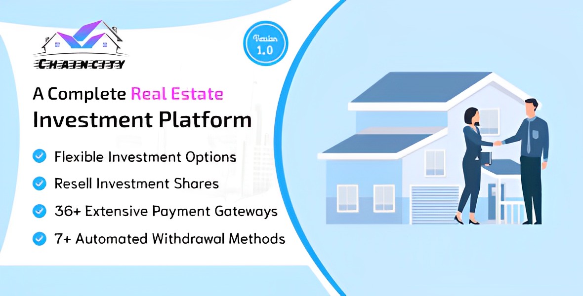 ChainCity - A Complete Real Estate Investment Platform PHP Script ...