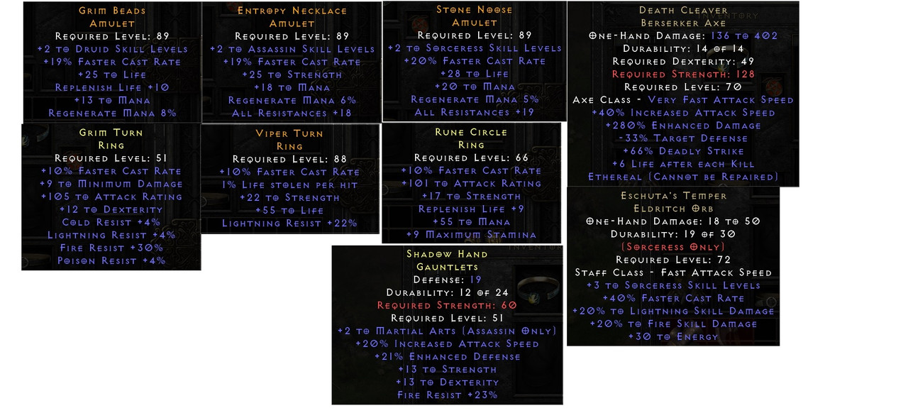 Offer Nice Items - Topic - d2jsp