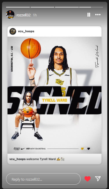 Tyrell Ward is a Ram! Never left but we are so back | Page 8 | VCU Ram ...