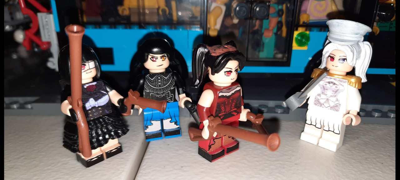 Lego Kurumi Triad Vs Queen : r/datealive