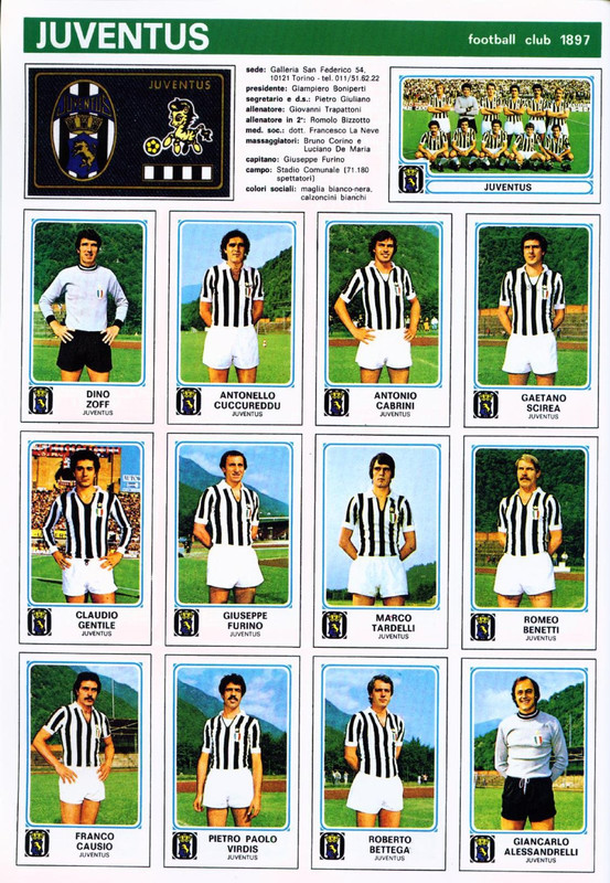 Calciatori 1978 1979 Panini 18 — Postimages