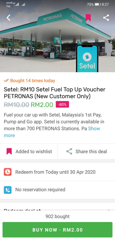 Free RM10 Setel Top Up Voucher