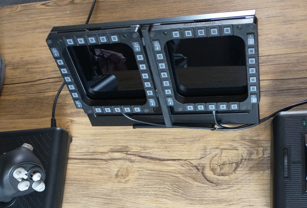 Price check CH Hotas and pedal setup, also TM MFD with 11.6 Montior ...
