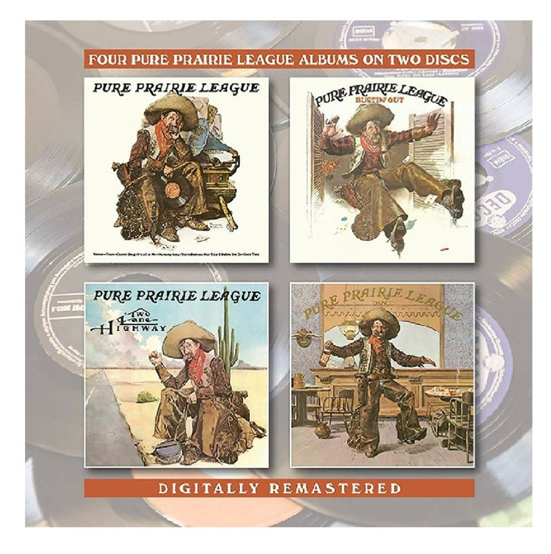 Pure Prairie League - First 4 Albums on 2 CDs from BGO | Steve Hoffman ...
