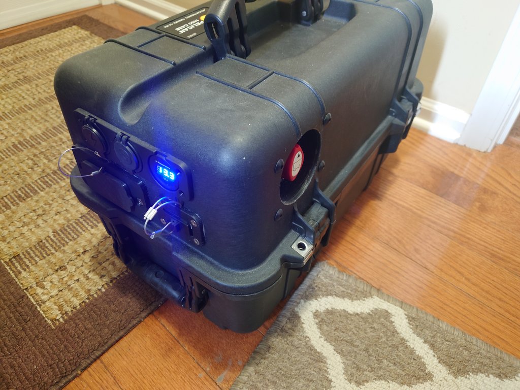 Anyone install a charging/battery system in a Pelican case? > General ...