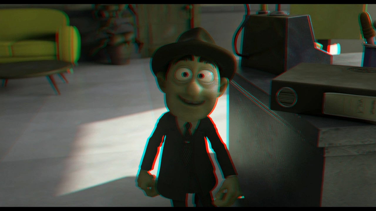 Mortadelo and Filemon Mission Implausible (2014) 3 D ( Anaglyph Dubois ...