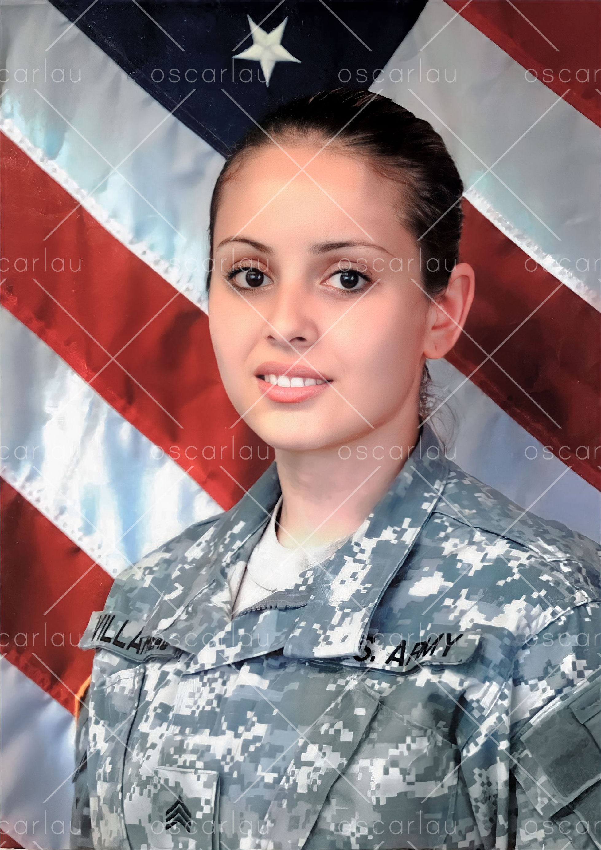 flag army woman 02 wm — Postimages