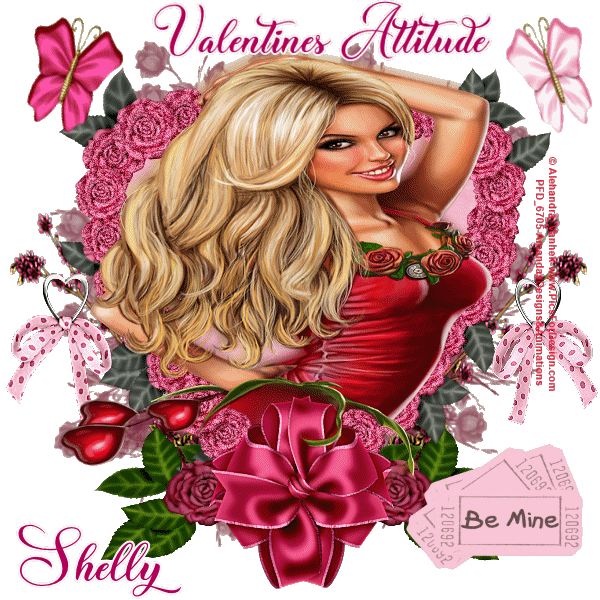 20 Alehandra V Pink Roses Val Attitude Shelly — Postimages