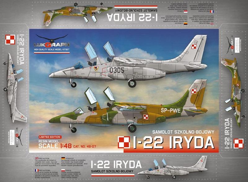 1/48 - PZL-Mielec I-22 Iryda resin kit by LukGraph - released - The ...