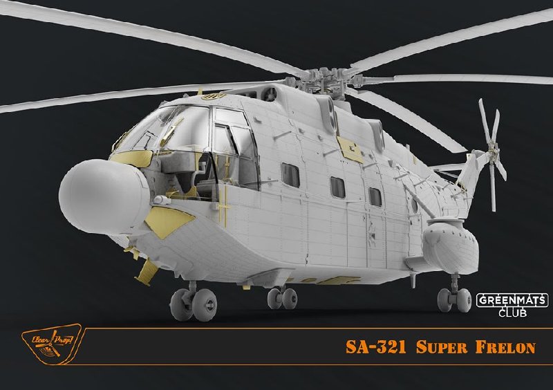1/72 - Sud-Aviation SA.321 Super Frelon by Clear Prop Models - 3D ...