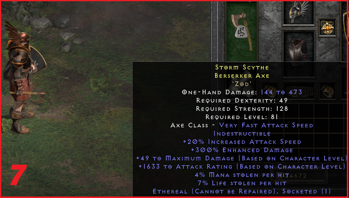 300ed/20ias Eth Fool Berserker Axe Red #7 - Topic - d2jsp
